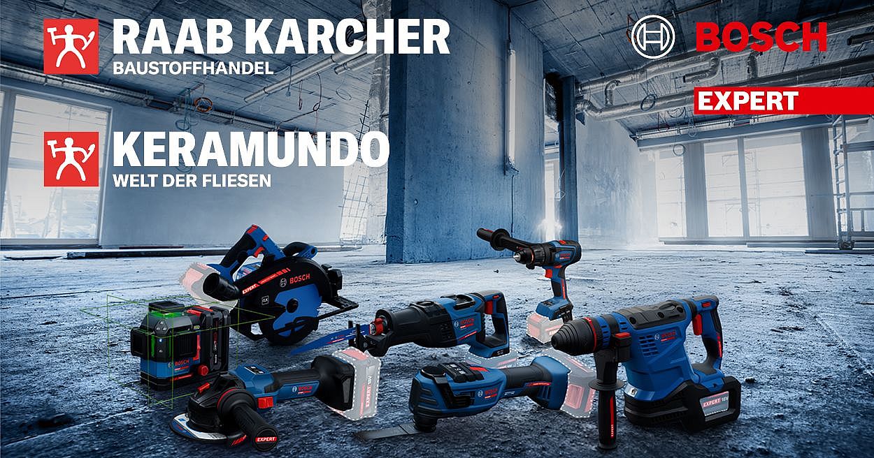 Größte gemeinsame Vertriebskampagne von Raab Karcher und Keramundo ...
